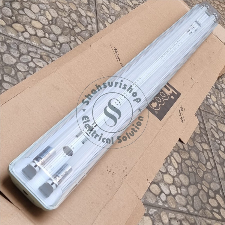 Jual KAP TL LED 2x36 WATERPROOF 120 CM RUMAH LAMPU T8 TL LED | Shopee Indonesia