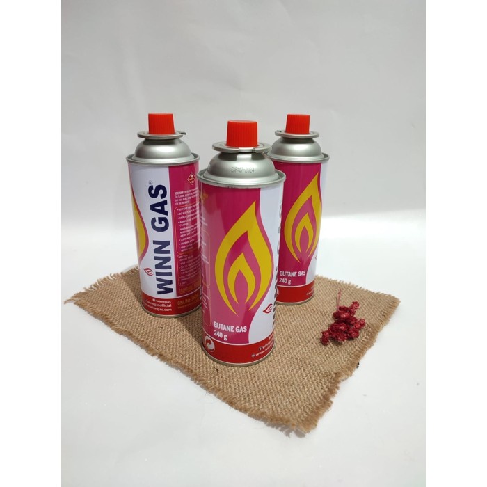 Jual Tabung Gas Kaleng Portable Gas l Kompor Portable Winn Gas 240gr ...