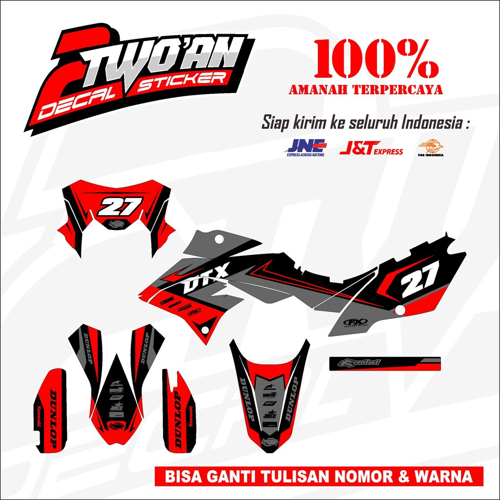 Jual Decal Dtracker grafis 002 - STICKER DECAL - FULLBODY CUTTING RAPI ...