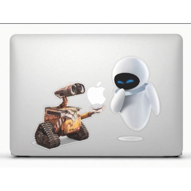 Jual Decal Macbook Sticker - Wall-E & Eve | Shopee Indonesia