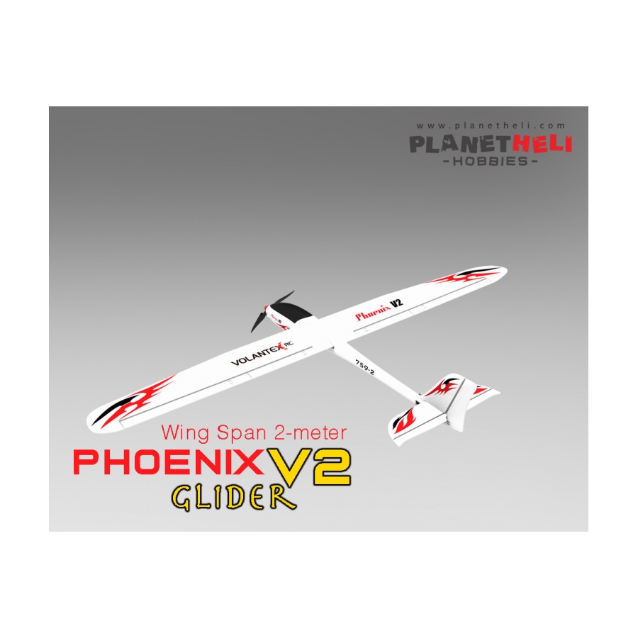 Jual Volantex RC Plane Phoenix 2000 V2 2-meter sport glider PNP ...