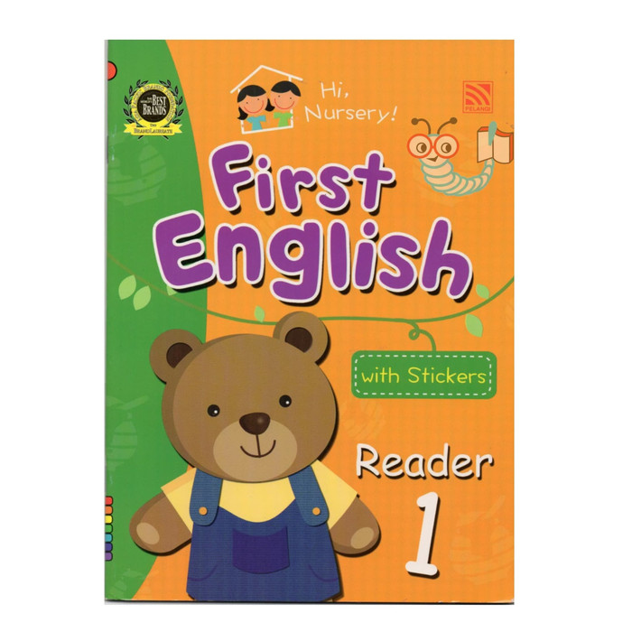 Jual Hi Nursery! First English - Reader 1 (with sticker) | Shopee Indonesia