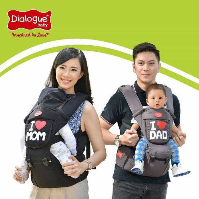 Jual Dialogue Baby Hipseat Airflow Love Pair Series DGG1016 | Shopee ...
