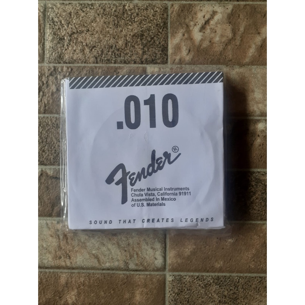 Jual senar gitar fender no 1 ukuran 10 (lusinan) | Shopee Indonesia