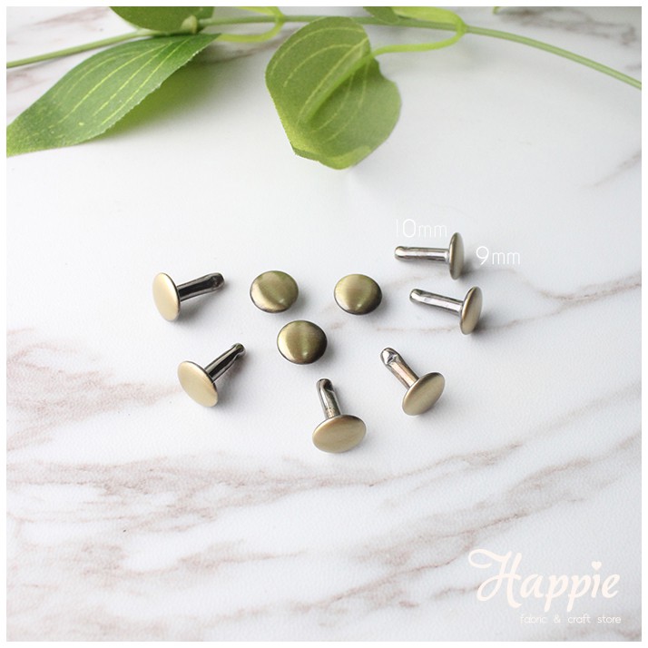 Jual [RSM417-031] Rivet 9*10, DIY Rivet tas, kancing centang, paku ...