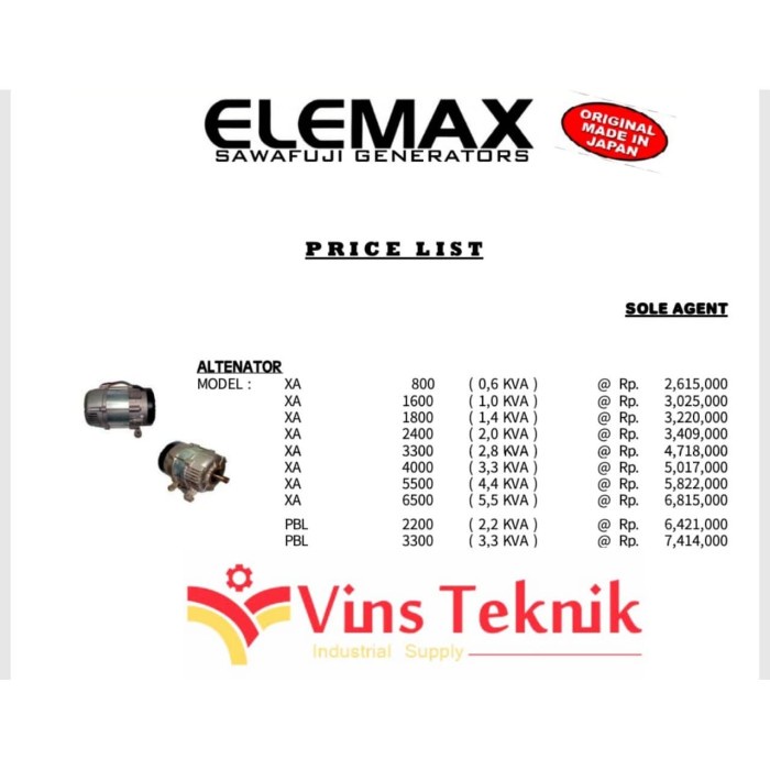 Jual ELEMAX ELTENATOR | Shopee Indonesia