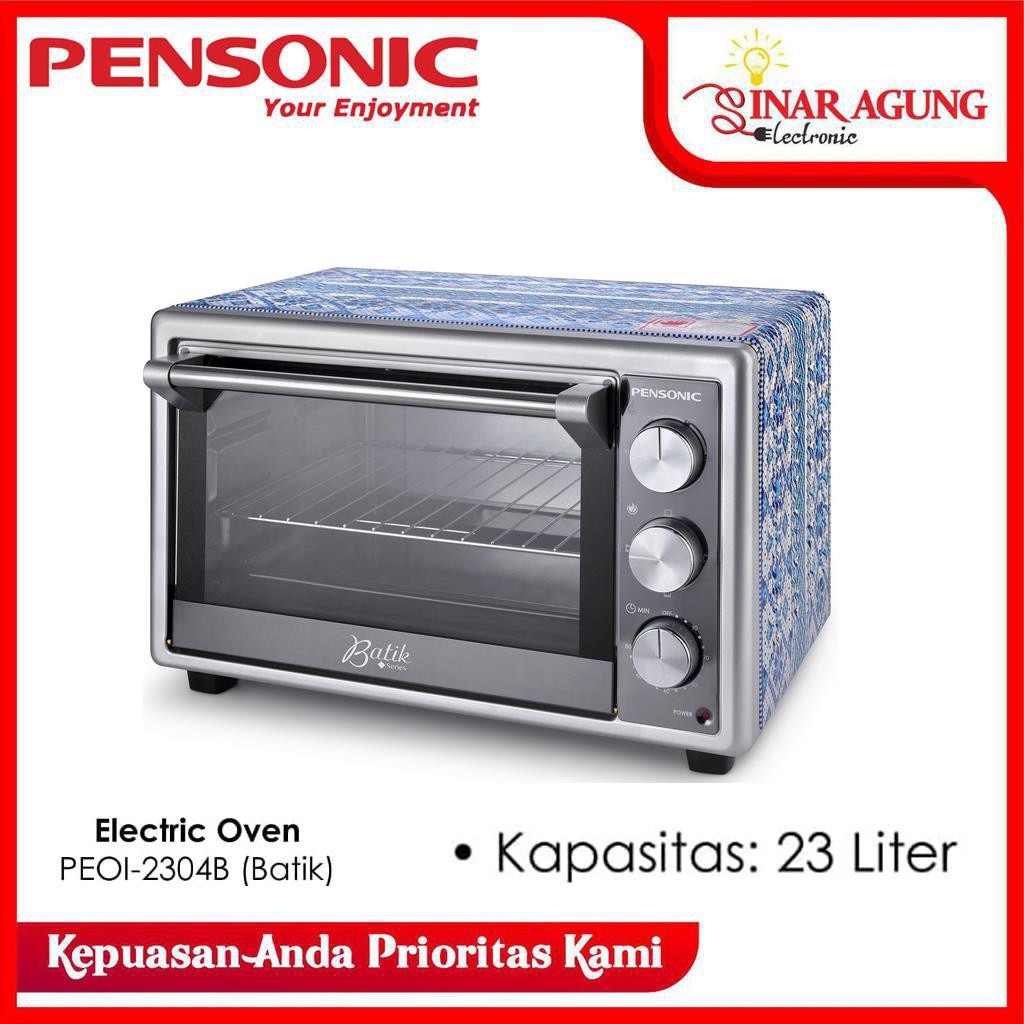 Jual PENSONIC PEOI-2304B / PEOI-2304B OVEN LISTRIK 23 LITER - GARANSI ...
