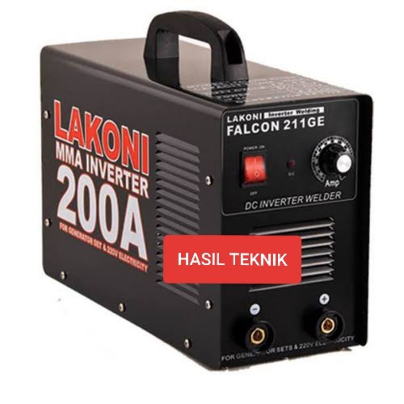 Jual Mesin Inverter Trafo Las 900 Watt 200 Amper LAKONI FALCON 211 GE MMA WELDING MACHINE DC ...