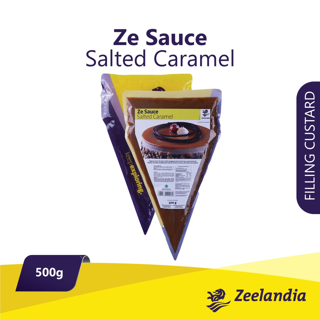 Jual Zeelandia RAP Sauce Salted Caramel 500 Gr | Shopee Indonesia