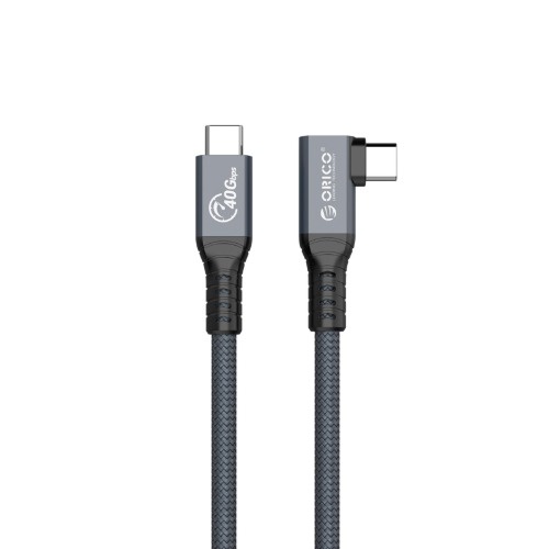 Jual ORICO Thunderbolt 4 Data L-Cable 40Gbps 8K@60Hz PD 100W 0.8M ...