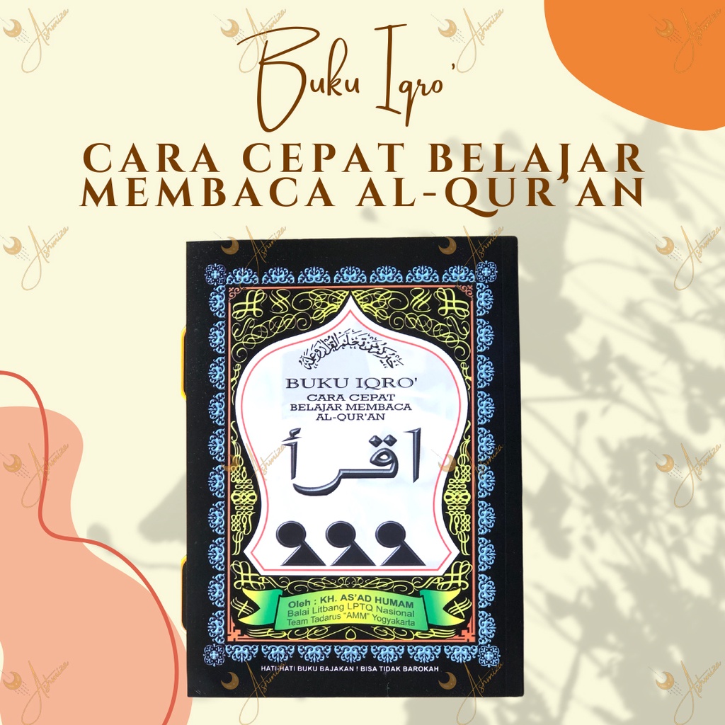 Jual Buku Iqro Besar Anak Iqra Besar Bendel 1-6 CD Buram Iqro Anak ...