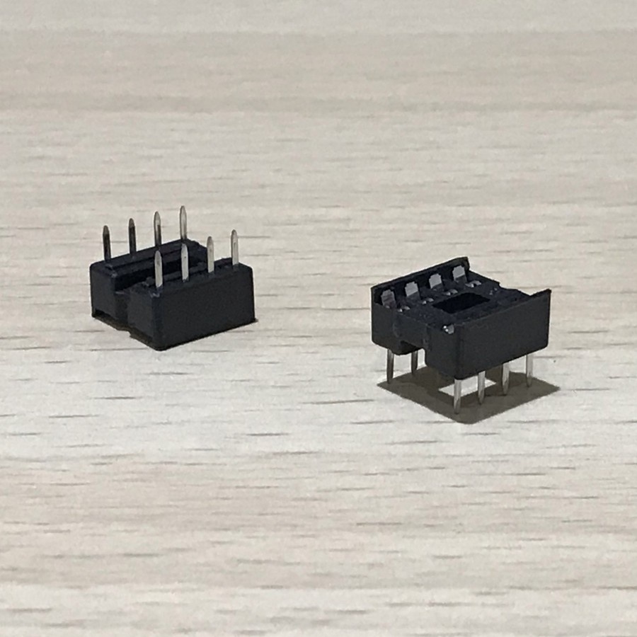 Jual SOCKET SOKET ADAPTER IC 8P 8 PIN 2x4 2 x 4 DIP | Shopee Indonesia