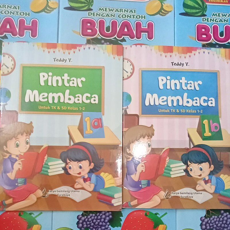 Jual Buku PINTAR MEMBACA seri 1a dan 1b untuk TK/SD | Shopee Indonesia