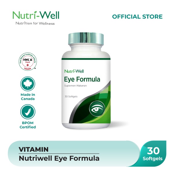 Jual Nutriwell Eye Formula - 30 Softgels | Shopee Indonesia