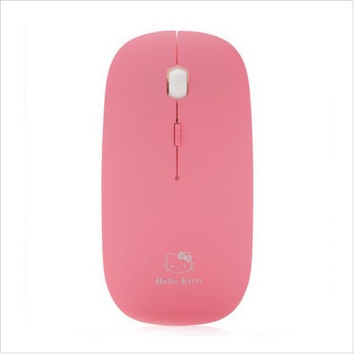Jual New Mouse Wireless Super Slim Hello Kitty Character 2.4Ghz (PC ...