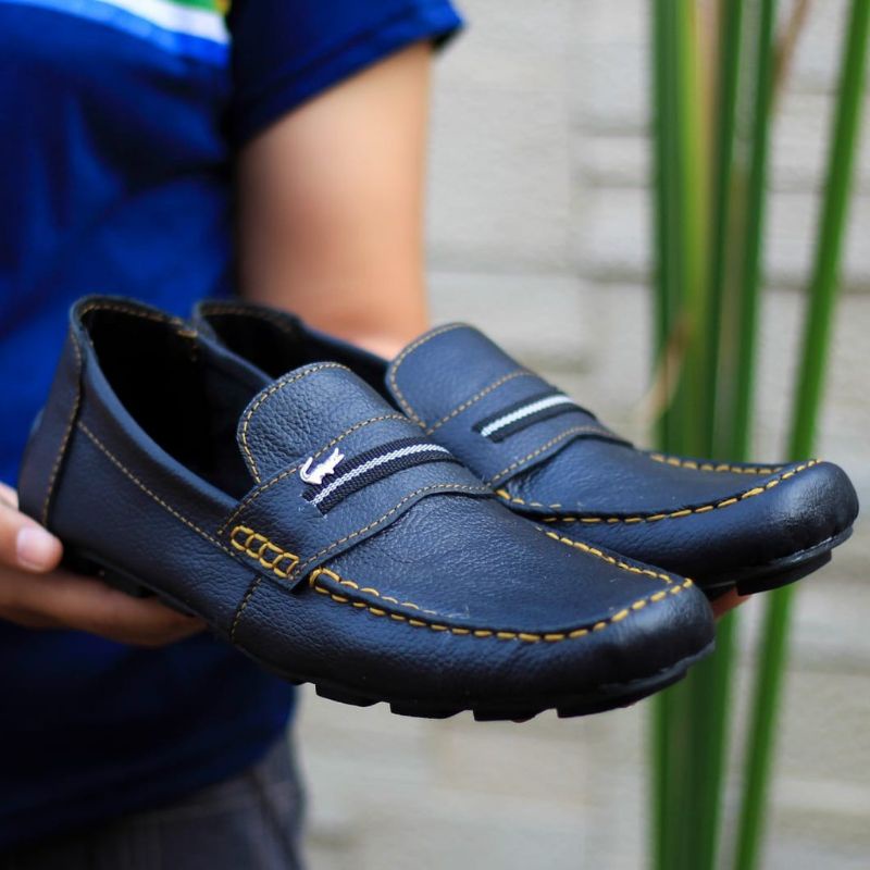 Jual Sepatu Pantofel Pria MDT 02 Hitam Terbaru Untuk Kerja Kantor Dan Acara | Shopee Indonesia