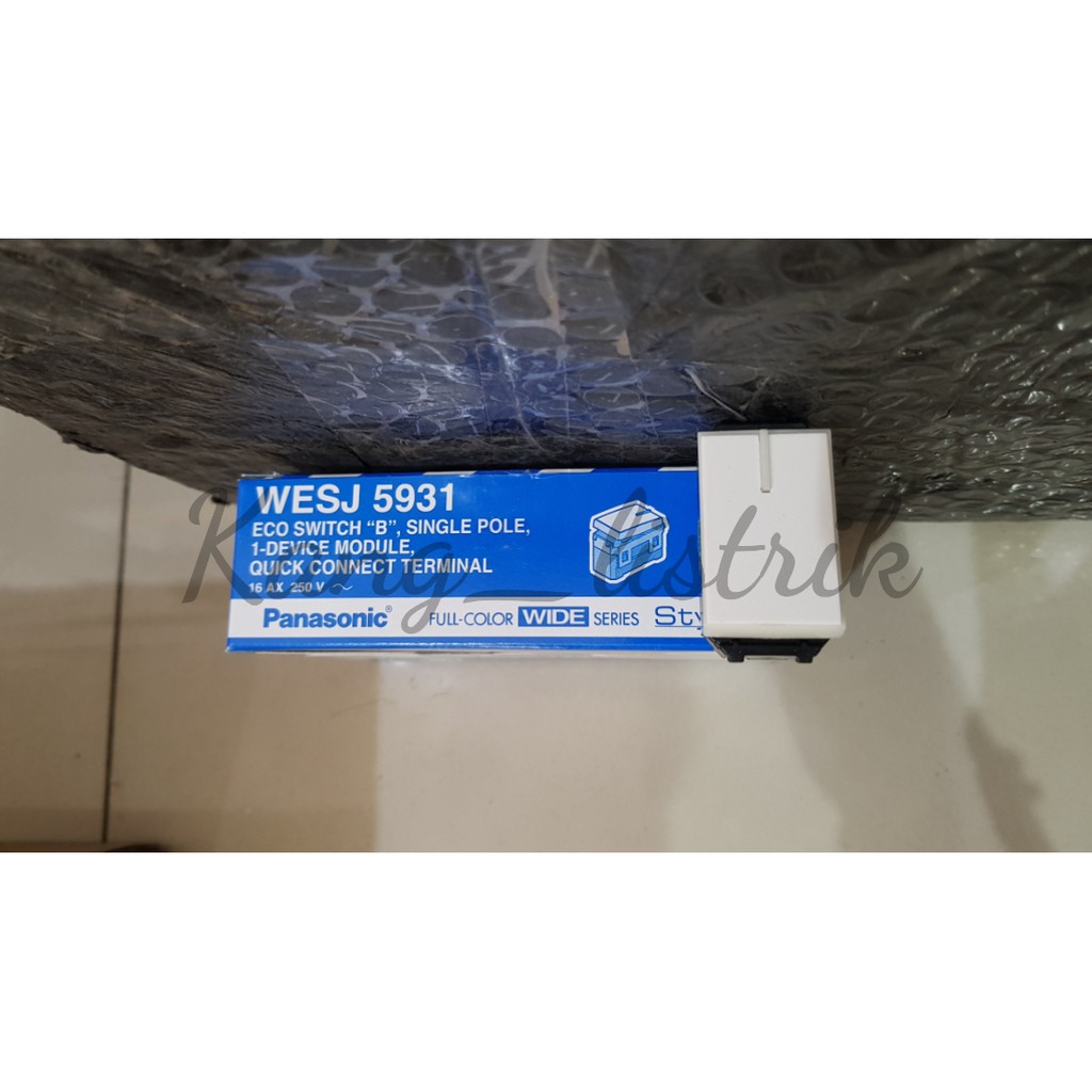 Jual Mata Saklar ECO B STYLE E PANASONIC WESJ5931 | Shopee Indonesia