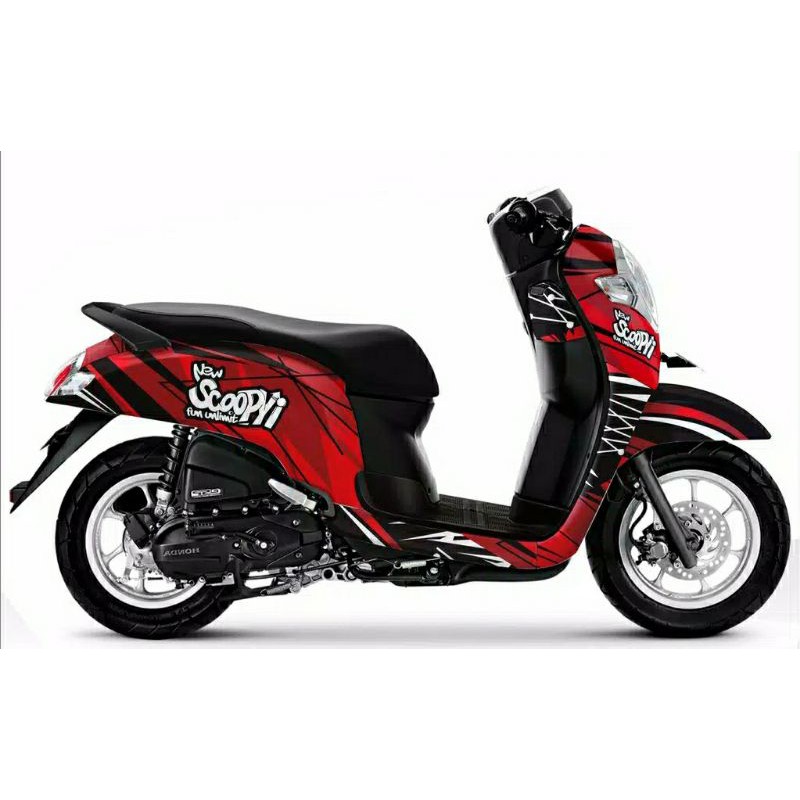 Jual Decal Scoopy full body - Sticker Decal Scoopy custom | Shopee ...