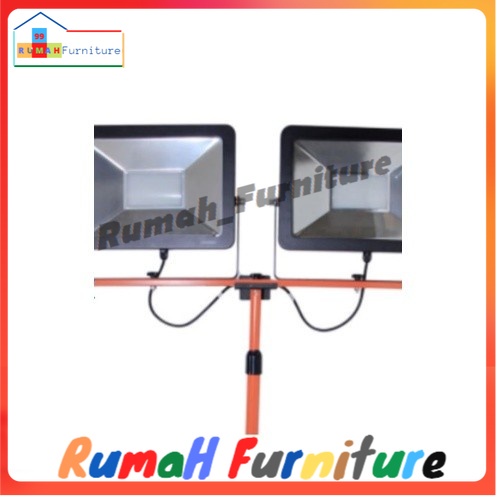 Jual Krisbow Lampu Kerja Lampu Proyek LED 2X100 Watt 2 Meter Lampu ...