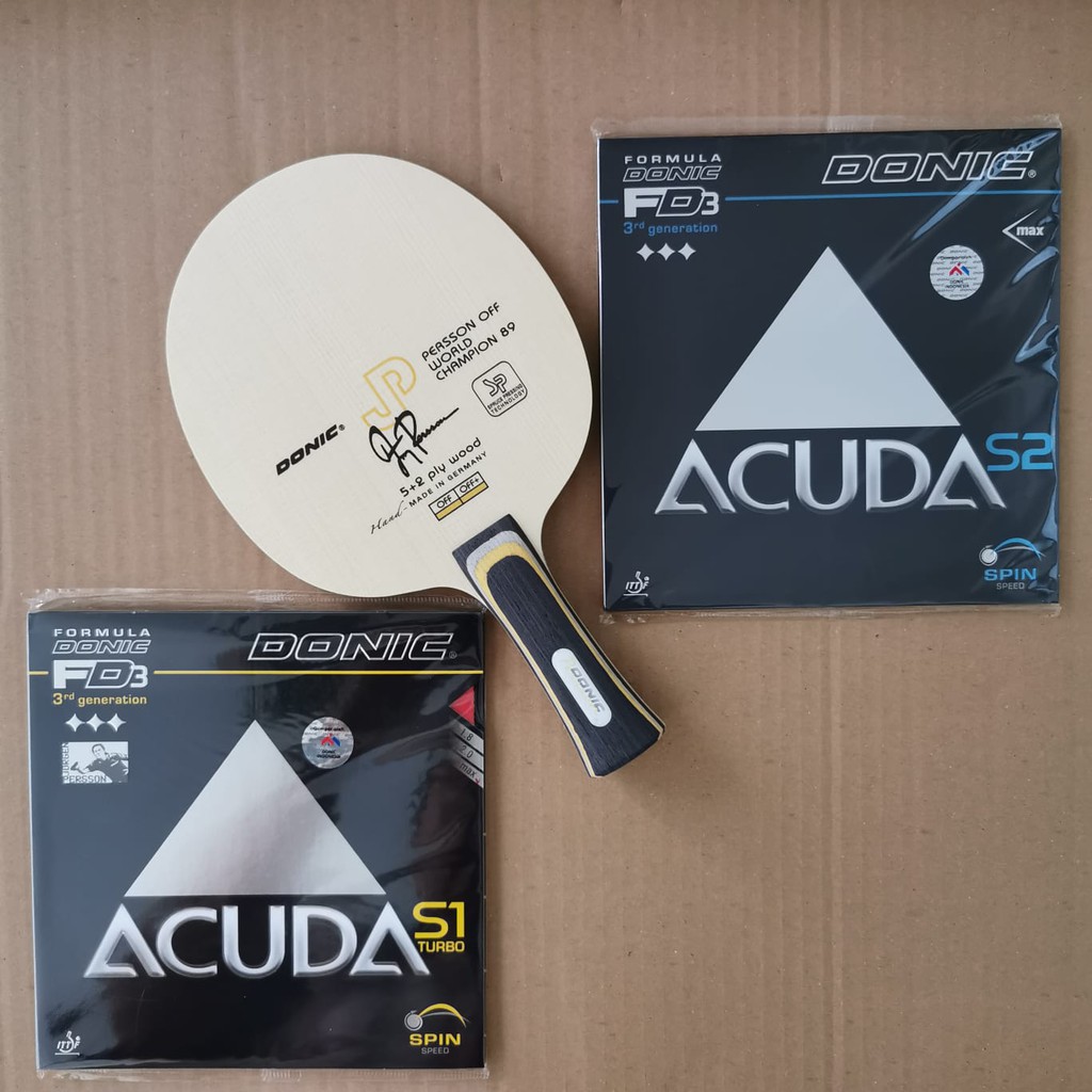 Jual Donic Bat Pingpong Terbaik Persson Champion 89 tenis meja set | Shopee Indonesia