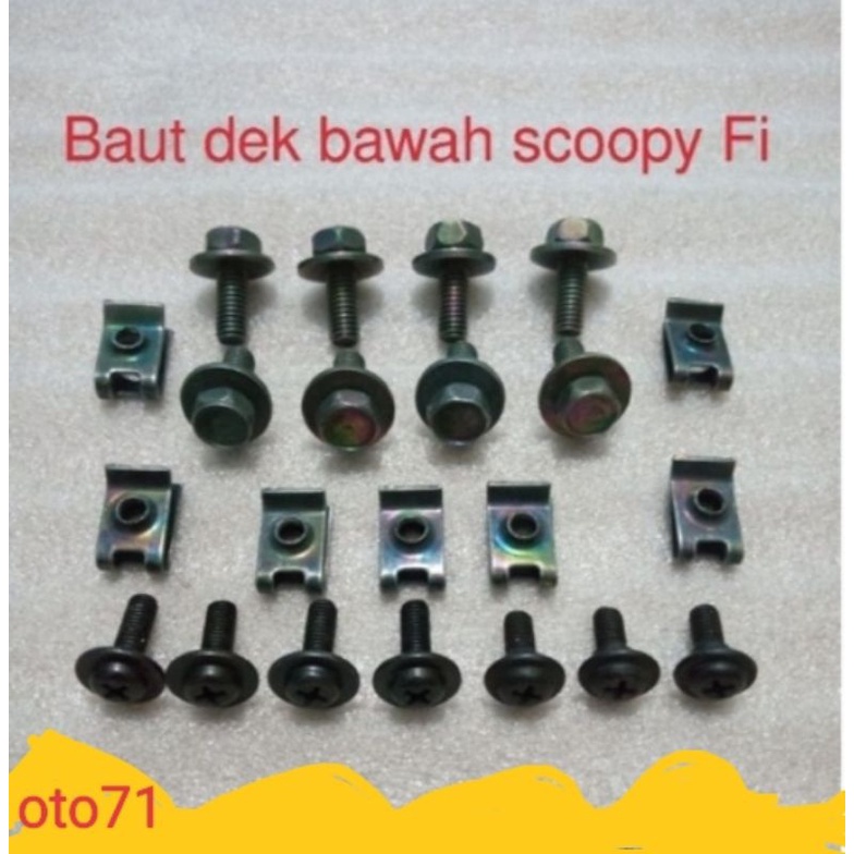 Jual baut dek bawah scoopy f1 | Shopee Indonesia