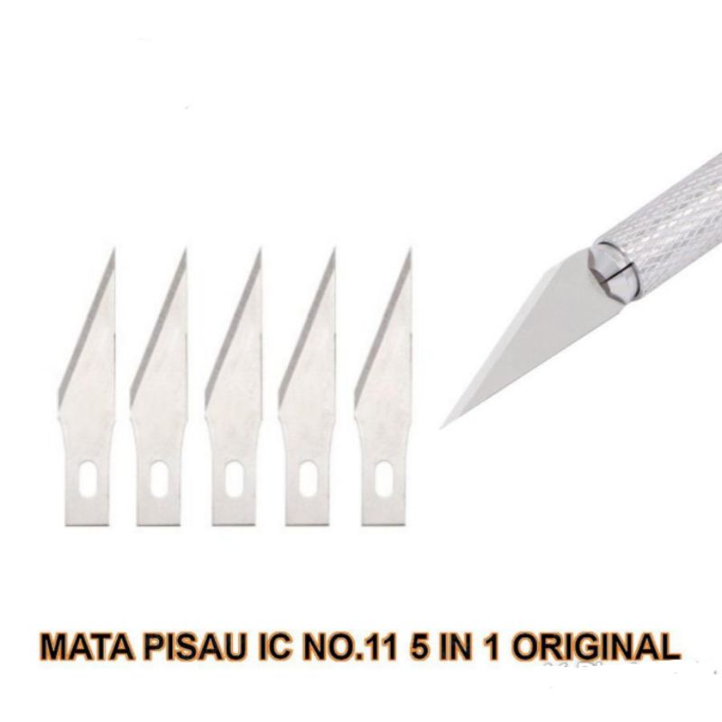 Jual MATA PISAU IC NO.11 5 IN 1 ORIGINAL | Shopee Indonesia