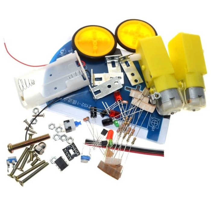 Jual DIY SMART CAR TRACKING TRACING LINE (TRACK FOLLOW LINE IKUTI GARIS ...