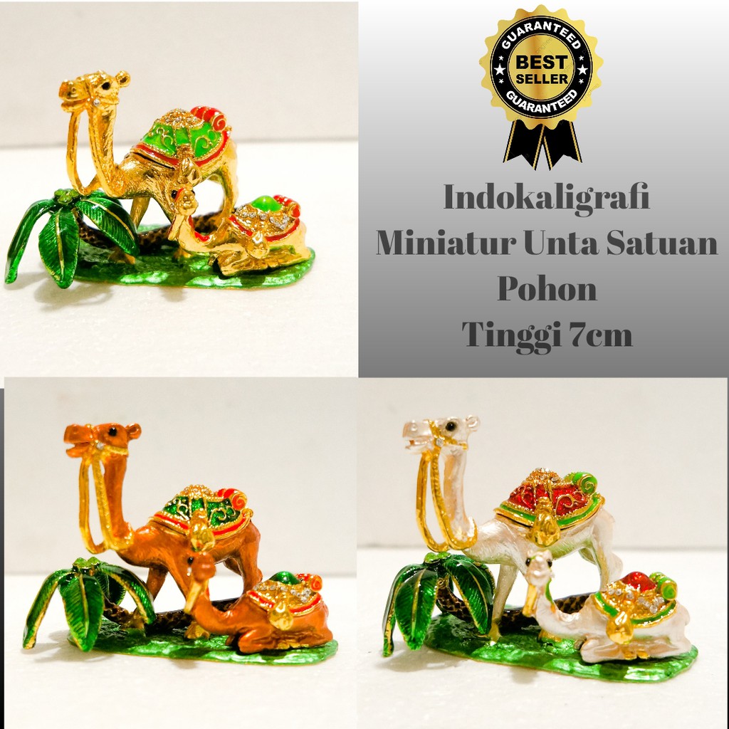 Jual Oleh oleh Haji Miniatur Pajangan Unta Pohon Bahan Timah Oleh-Oleh ...