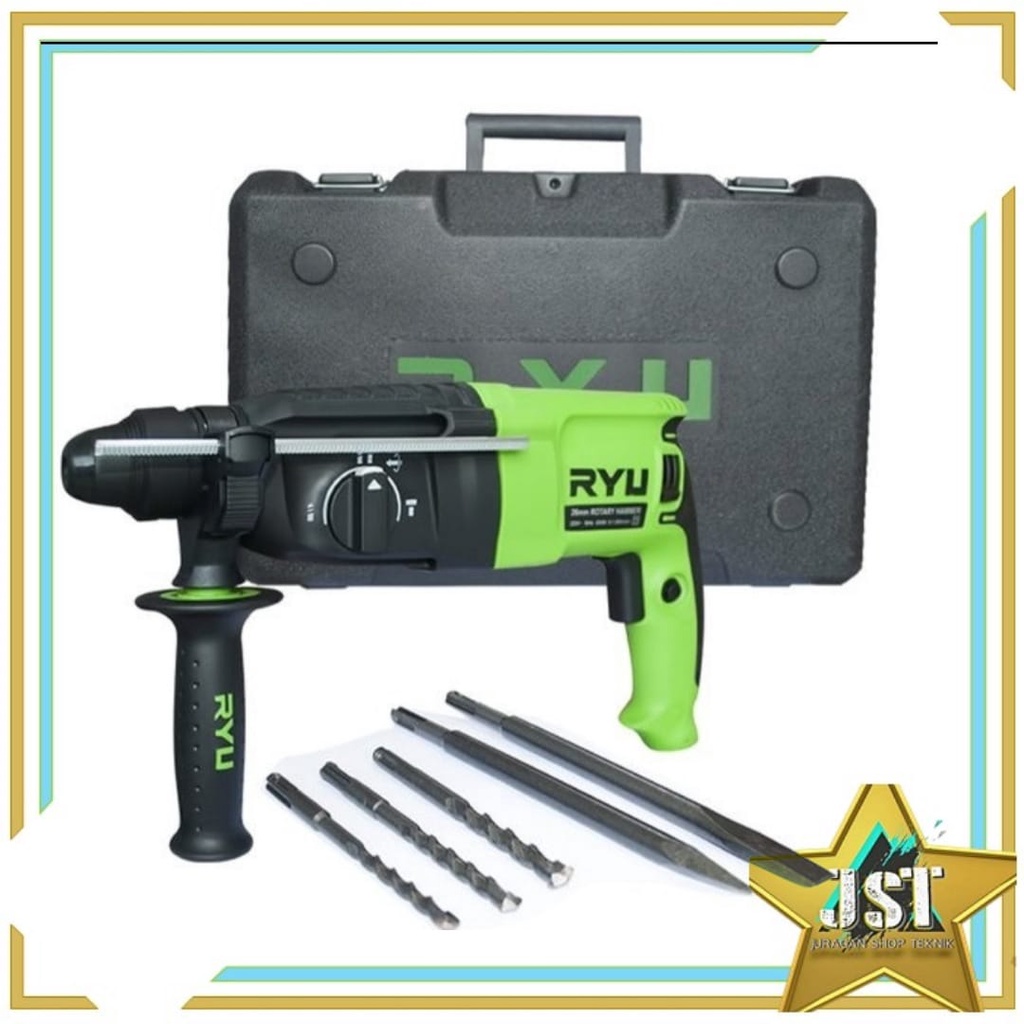 Jual RYU MESIN BOR BETON BOBOK RYU RRH 26 SDS PLUS/ROTARY HAMMER | Shopee Indonesia