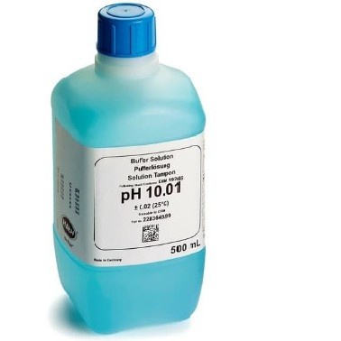 Jual HACH 2283649 Buffer Solution pH 10.01 Color-coded Blue 500 mL | Shopee Indonesia
