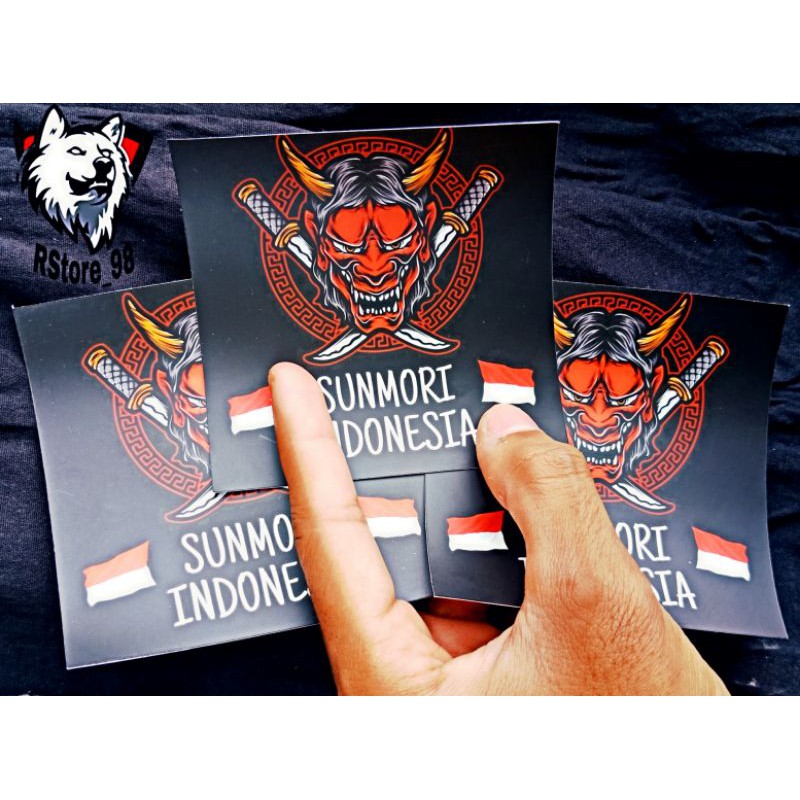 Jual Stiker Sticker SUNMORI INDONESIA Laptop Hp Helm Tumbler Motor ...