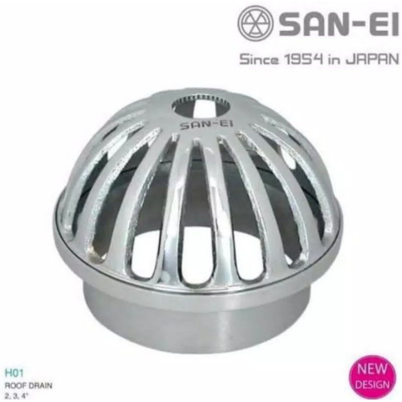 Jual Roof drain san ei H01-3 inch / Saringan air kamar mandi san-ei / Roof drain san ei H01 3 ...
