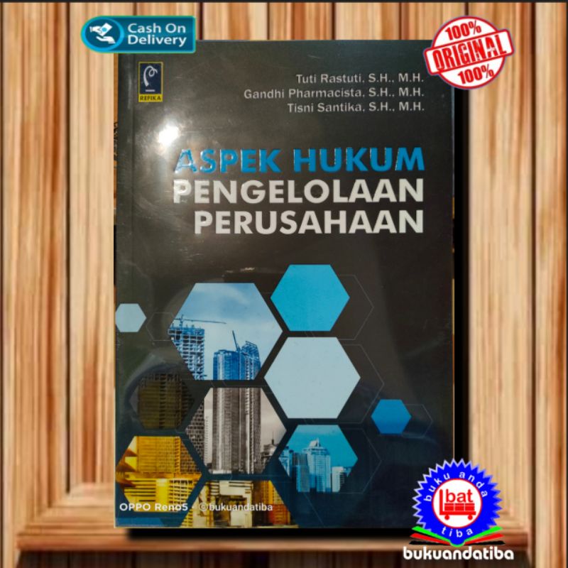 Jual BUKU ASPEK HUKUM PENGELOLAAN PERUSAHAAN - Tuti Rastuti, S.H., M.H. | Shopee Indonesia