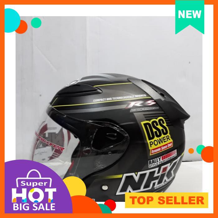 Jual HELM NHK R6 RALLY | Shopee Indonesia