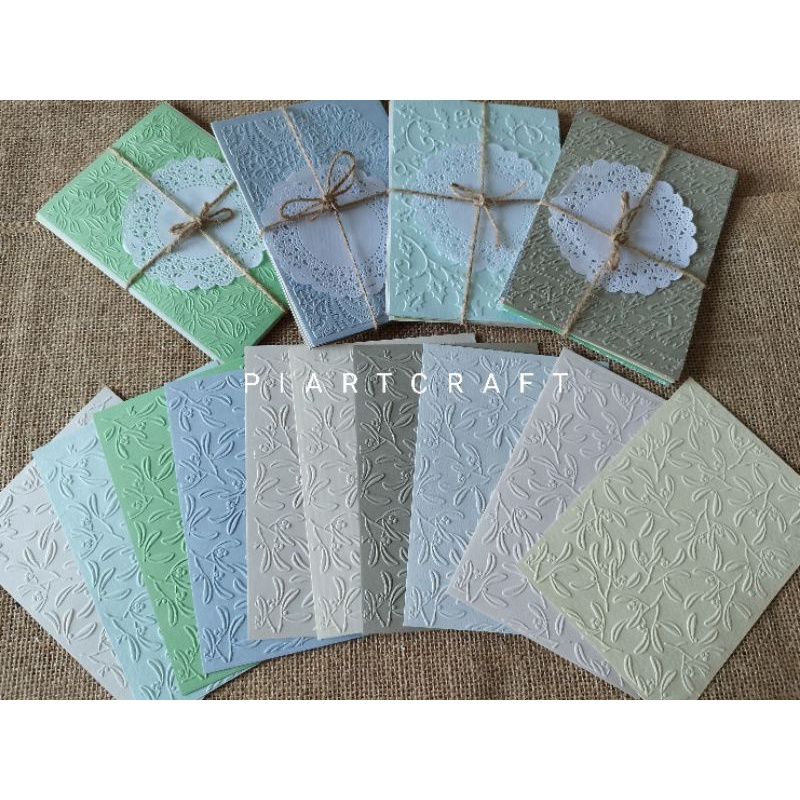 Jual Kertas background emboss (2) - DIY Scrapbook / journal / kartu ...