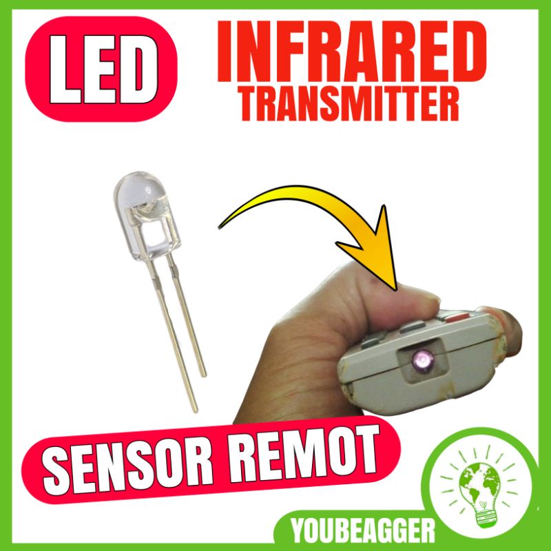 Jual LED IR TRANSMITTER ( SENSOR REMOT UNIVERSAL) | Shopee Indonesia