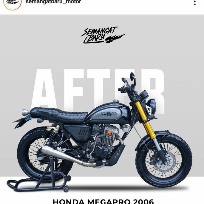 Jual PAKET JAPSTYLE SCRAMBLER MEGAPRO FULLSET LENGKAP THE BEST | Shopee ...