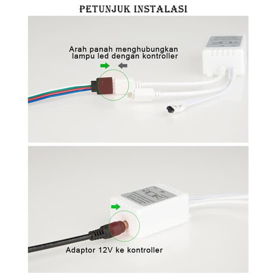 Jual Baru Remote Controller LED Strip RGB 3528 RGB Control Box ...