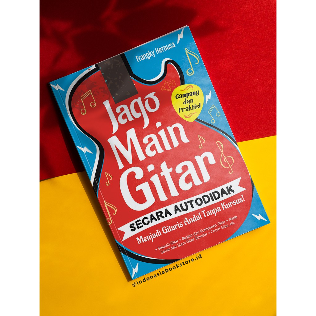 Jual Buku Jago Main Gitar Secara Autodidak - Saufa | Shopee Indonesia