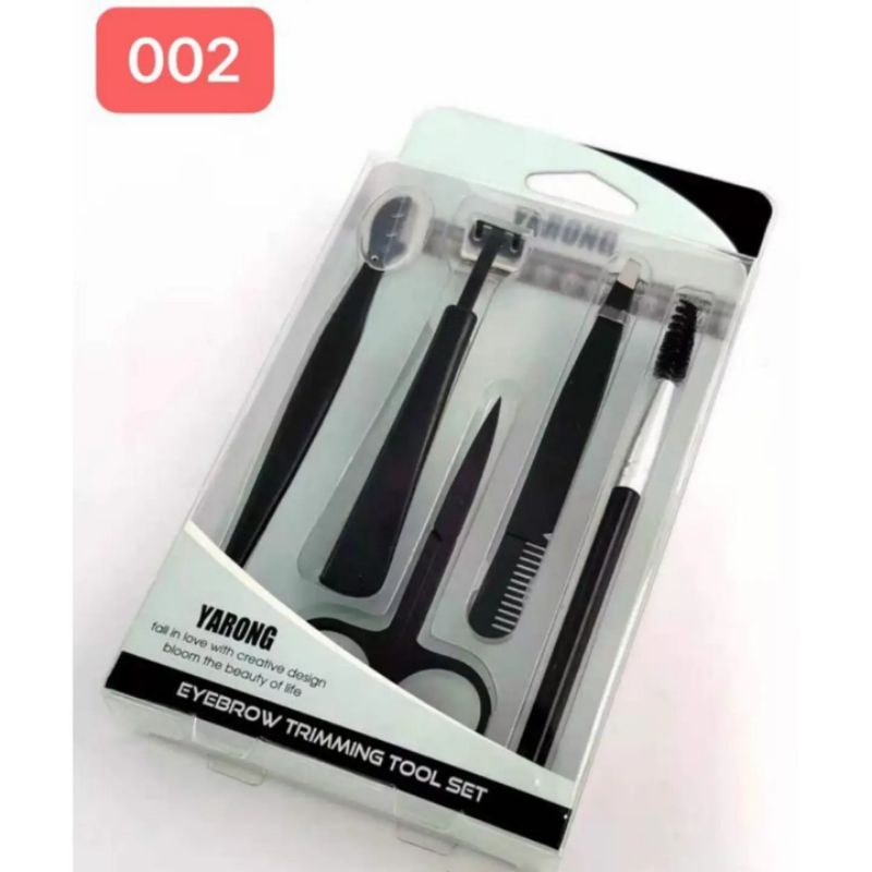Jual Eyebrow Trimming Tool Set | Razor | Alat Gunting Pencukur Alis ...