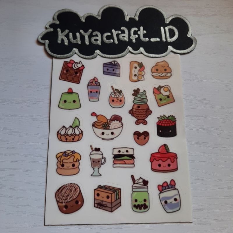 Jual Sticker Sheets Choco | Shopee Indonesia