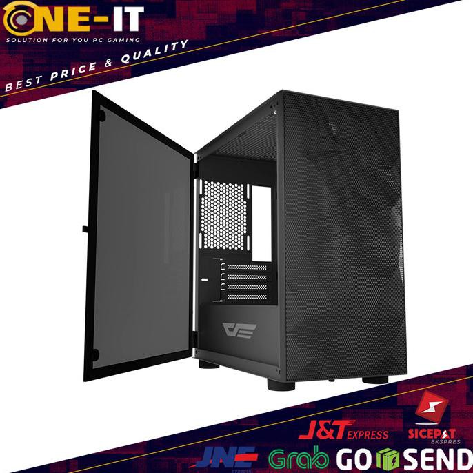 Jual TERBARU PC Case Darkflash DLM21 (Black Mesh) | Shopee Indonesia