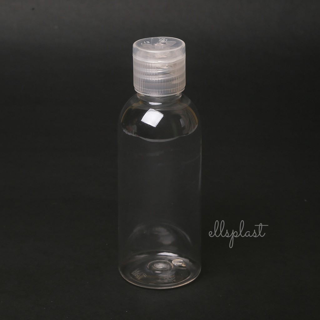 Jual BOTOL FLIPTOP 60 ML / BOTOL PET 60 ML NATURAL TUTUP FLIPTOP NATURAL | Shopee Indonesia