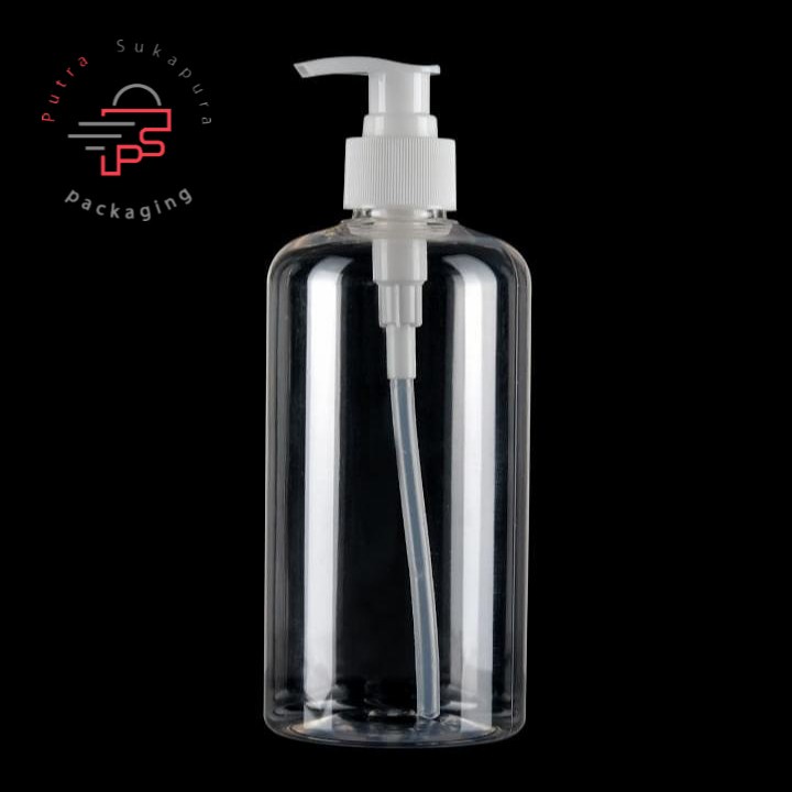 Jual BOTOL PLASTIK 500ML CLEAR TUTUP PUMP N28 / BOTOL PUMP 500ML CLEAR BOTOL ISI ULANG / BOTOL ...