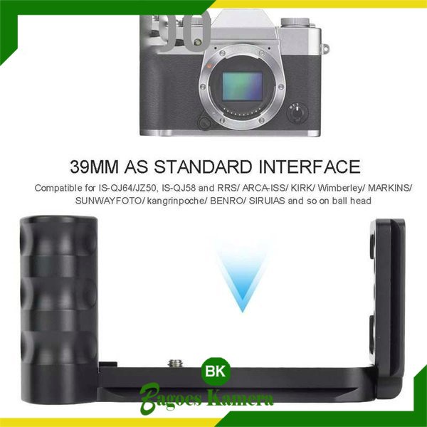 Jual L plate L Bracket XT10 XT20 XT30 Quick Release Plate Tripod ...