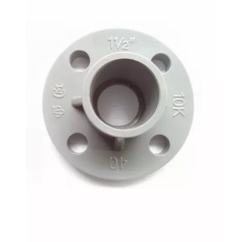Jual Flange pvc 1 1/2" atau Fleng atau Plendes Flange 1 1/2 inch ...