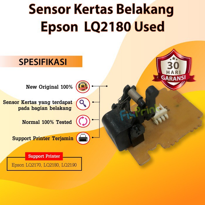 Jual Sensor Kertas Epson LQ2180, Sensor Kertas Belakang Epson 2180, PE ...