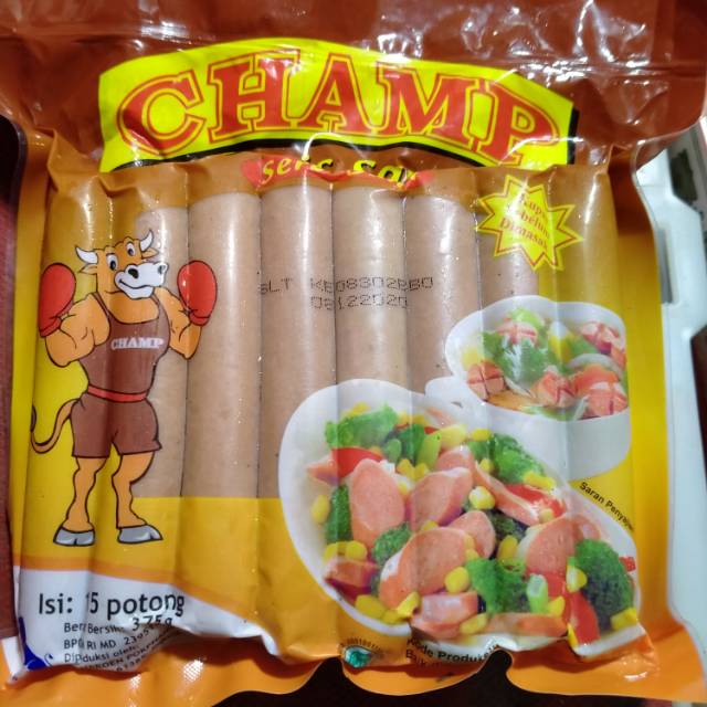 Jual Sosis sapi cham berat 375 gram | Shopee Indonesia