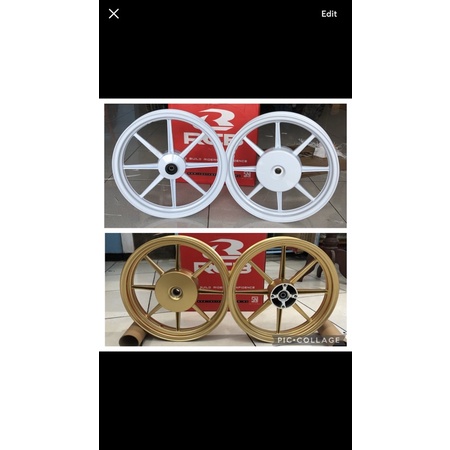 Jual velg rcb SP811 beat scoopy ready gold dan putih white | Shopee ...