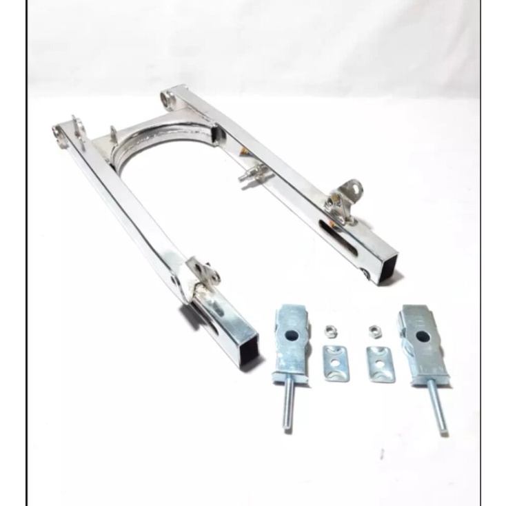 Jual SWING ARM FIZ R VEGA R LAMA CROME & HITAM SET SETELAN RANTAI BAHAN ...